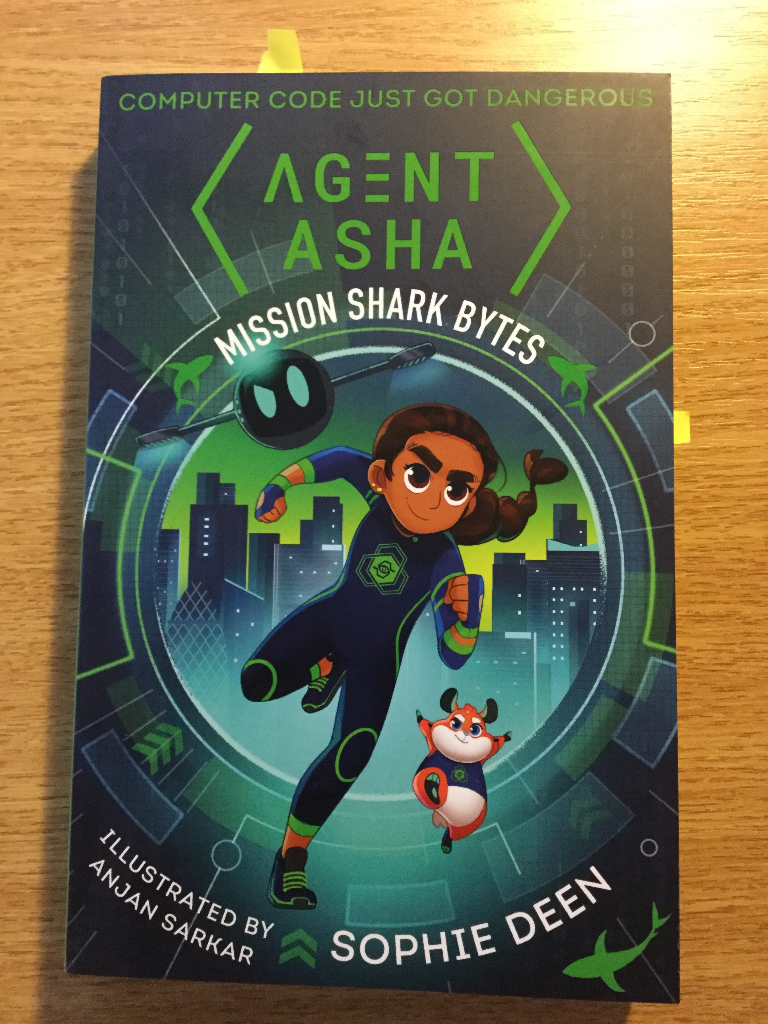K and O: Bonkers About Books: Agent Asha Mission Shark Bytes - Sophie ...