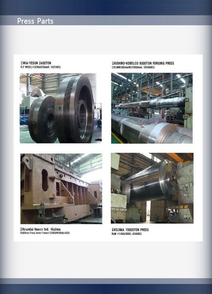 SY Tech Korea : Press Parts
