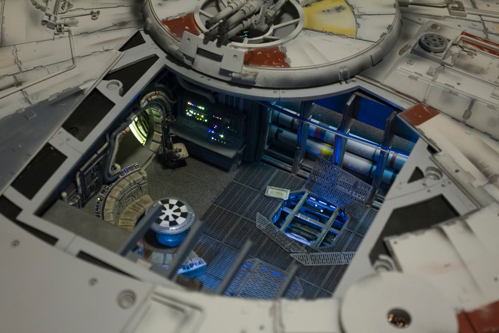 Millennium Falcon Model Build Diary