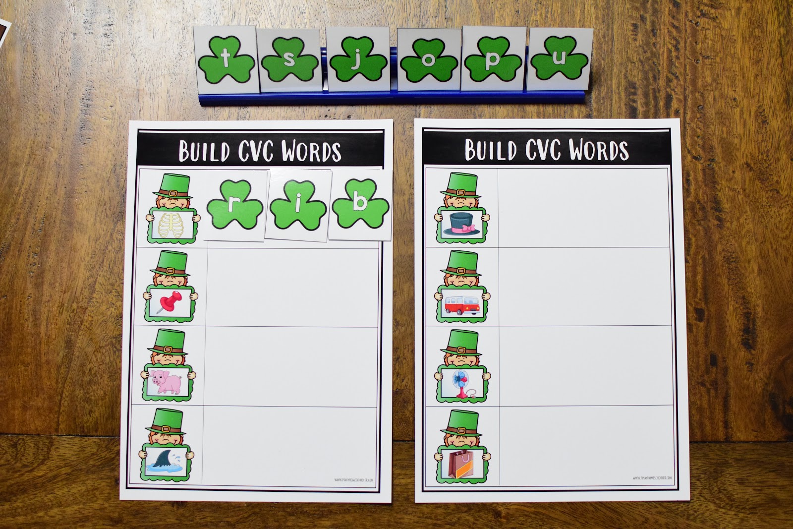 CVC Word Building Printables | The Pinay Homeschooler