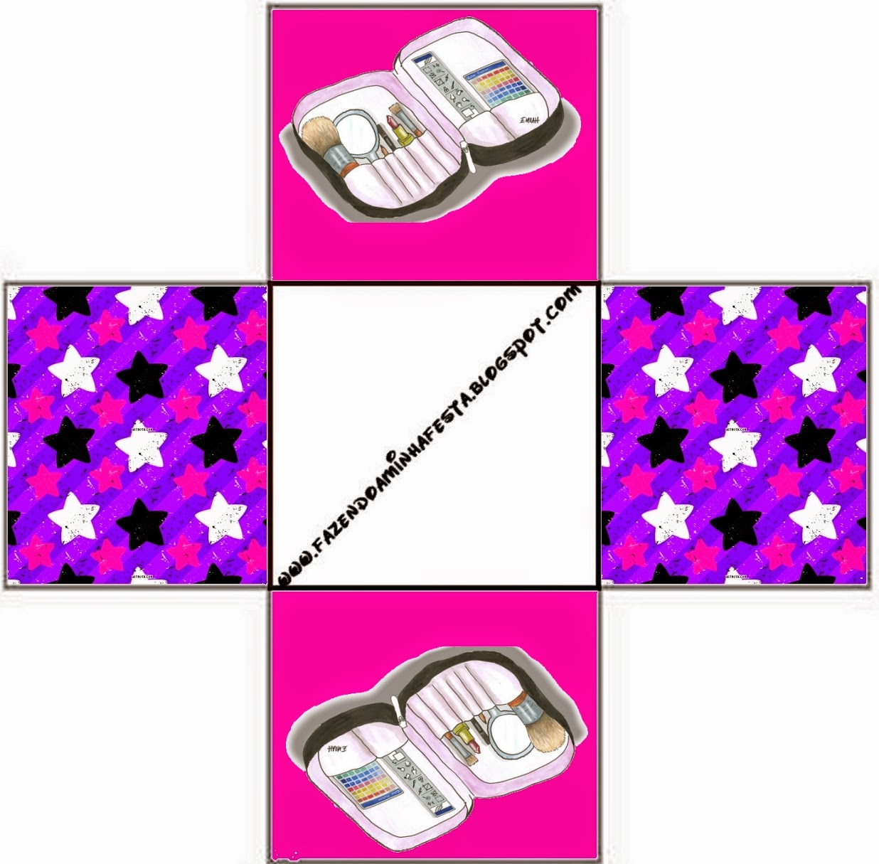 Makeup: Free Printable Boxes. | Oh My Fiesta For Ladies!