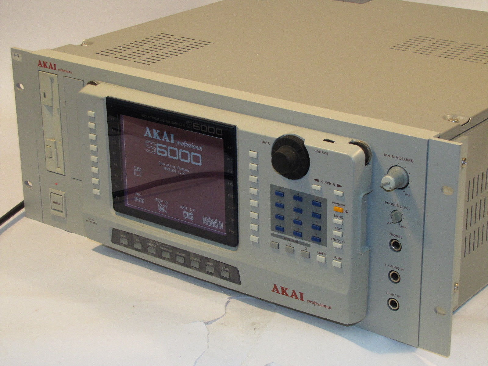 MATRIXSYNTH: AKAI S6000 PRO SAMPLER SN A9825-00477