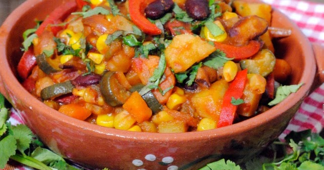 Vegetarian Chilli ~Secret recipe club November 16th 2015 | simply.food