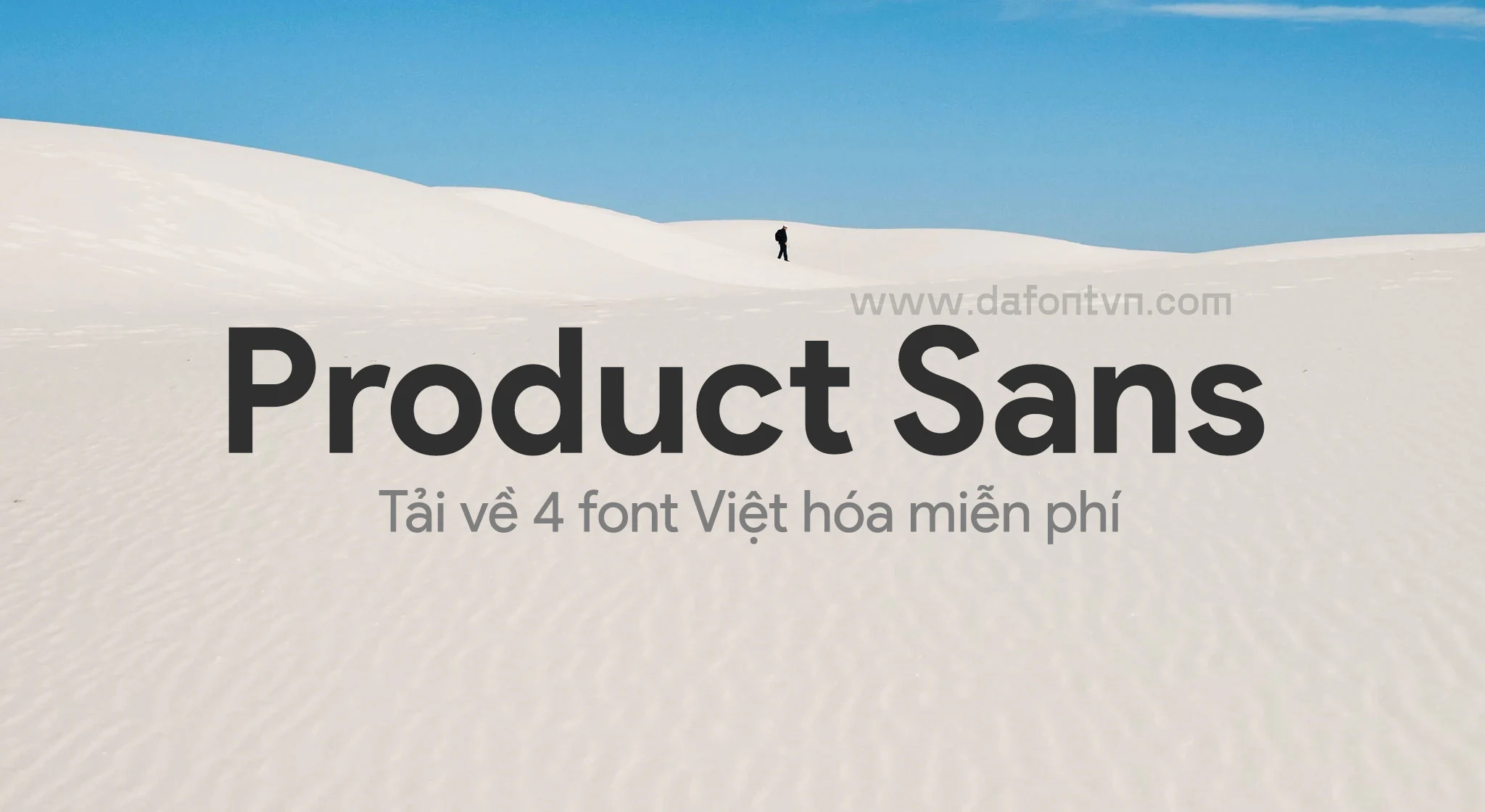Tải font Product Sans Việt Hóa trọn bộ 4 font