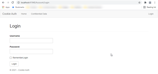 Cookie Authentication in ASP.NET Core ~ IT Tutorials with Example