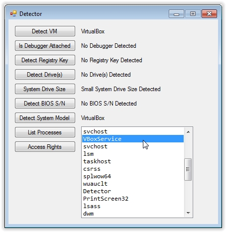 Windows Developer Blog: Reverse engineering evasion techniques with CSharp