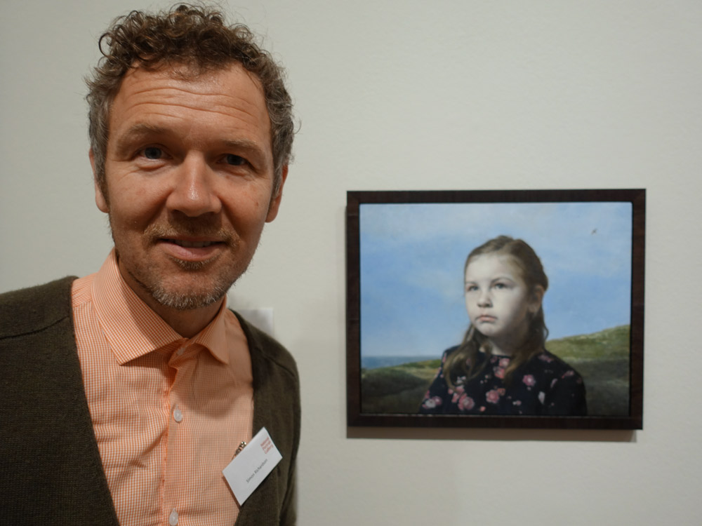 MAKING A MARK: BP Portrait Award 2016 - Artists with their paintings
