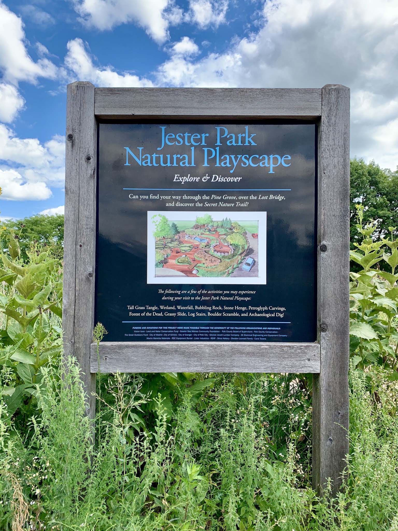 Polk County: Discovery Pond & Natural Playscape at Jester Park