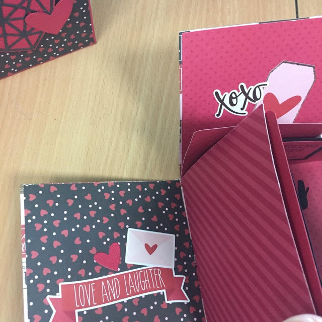 Red & Black 1st Monthsary Anniversary Box