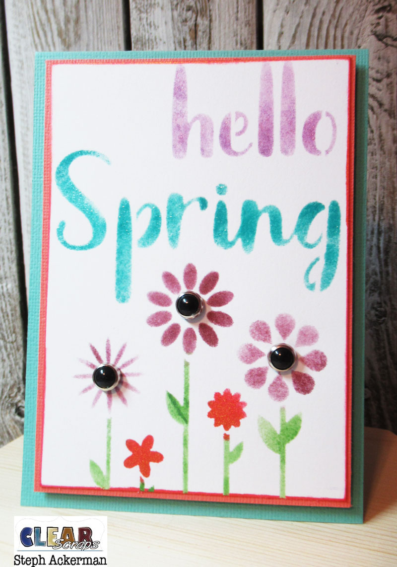 Live Laugh Scrap with Steph Ackerman: Hello Spring Cards