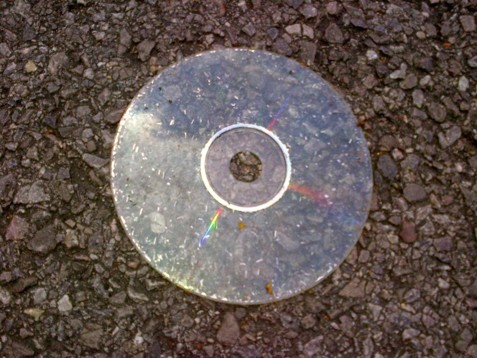 Abandoned CDs: 09/07/14: Clear disc near Regent's Park