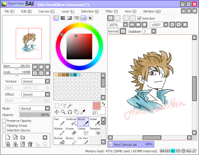 HudchewMan's Station: ลองวาดภาพด้วย SAI - Paint Tool