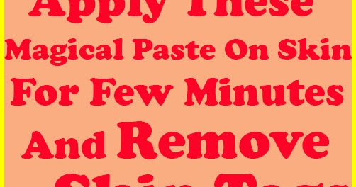 Apply These Magical Paste On Skin For Few Minutes And Remove All Skin ...