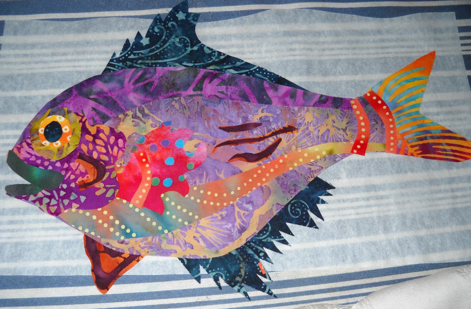 Quilting Potpourri: A Fish Story, Part 1...