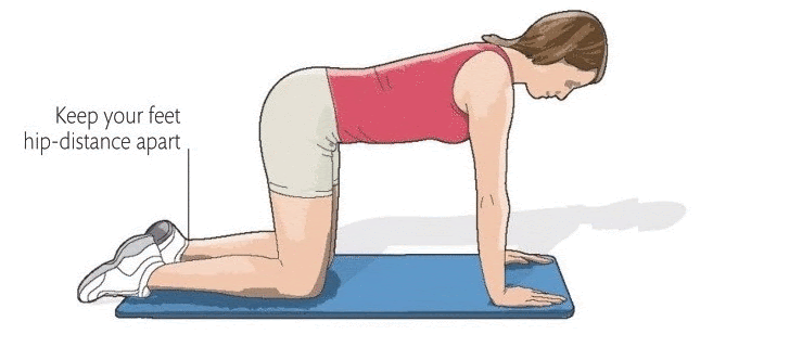 KNEELING PELVIC TILT