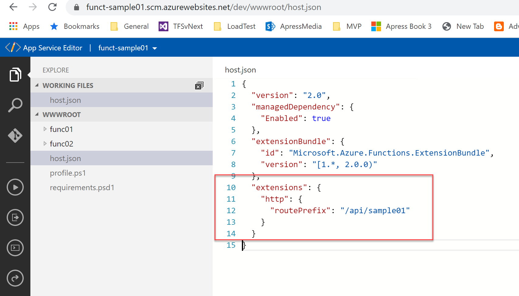 Chaminda's DevOps Journey with MSFT: Change Routing of Azure Function Apps