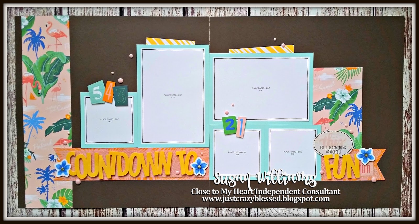 Just Crazy Blessed : Postcard Perfect Scrapbooking Workshop with ...