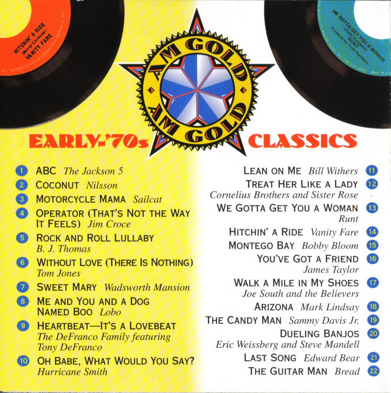 ENTRE MUSICA: AM GOLD - Early 70's Classics V.A.