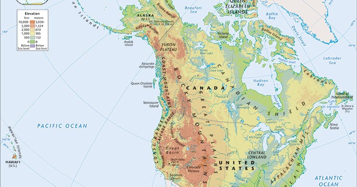 Mr. C's Class Blog: US Physical Geography Map
