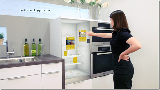 Future Concept 3D Refrigerator