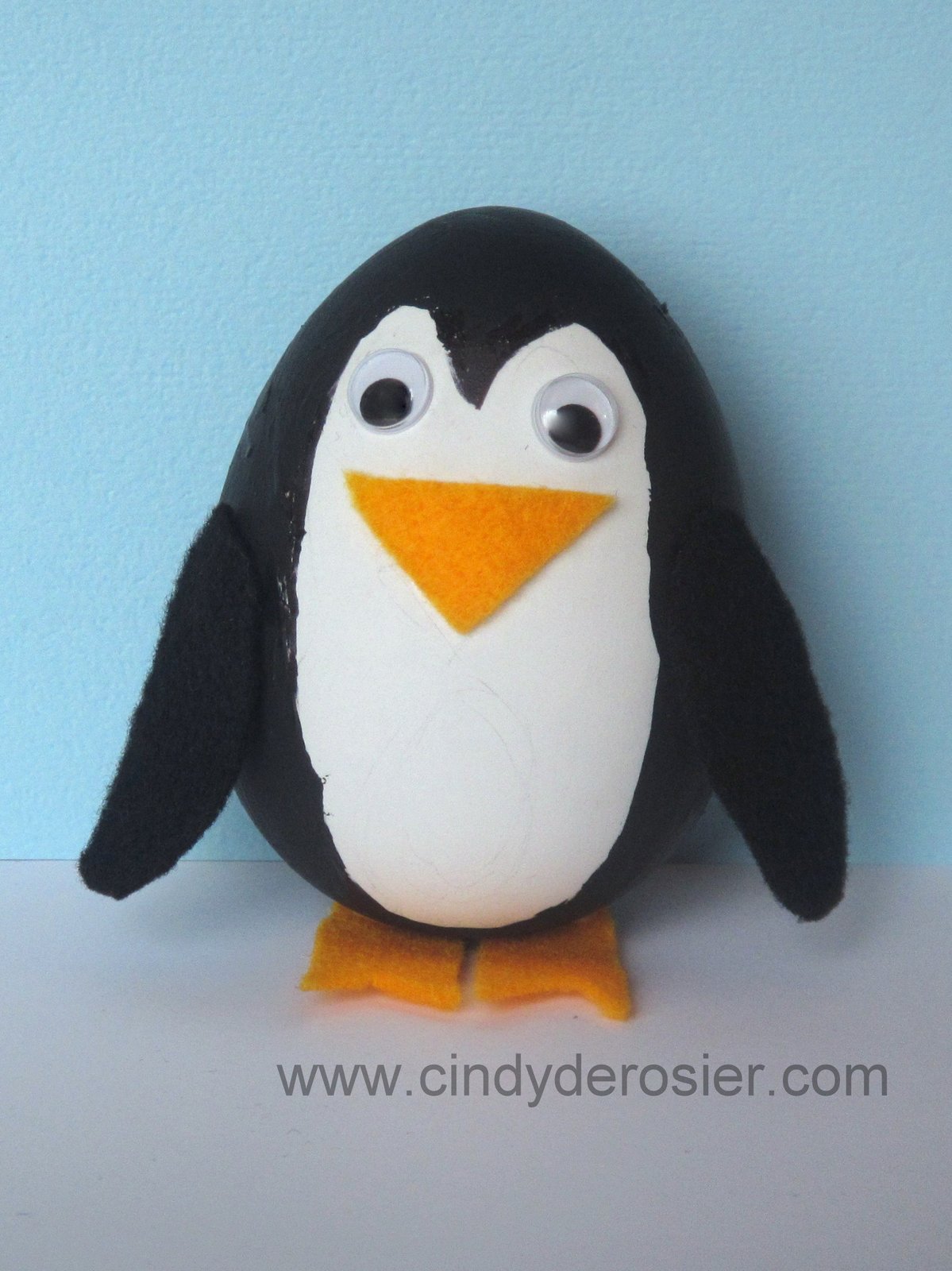 Cindy deRosier: My Creative Life: Project Penguin #2: Our Mascot, Pengy