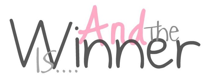 byMarleen: And the Winner is...