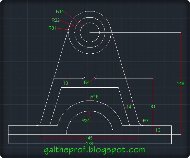 Latihan Gambar AutoCAD 2D dan 3D pada AutoCAD [PEMULA]