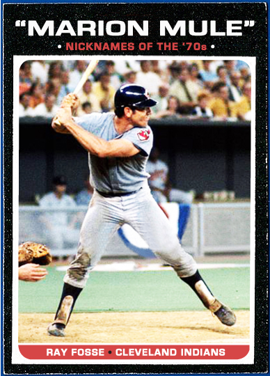 WHEN TOPPS HAD (BASE)BALLS!: NICKNAMES OF THE 1970'S- "THE MARION MULE ...
