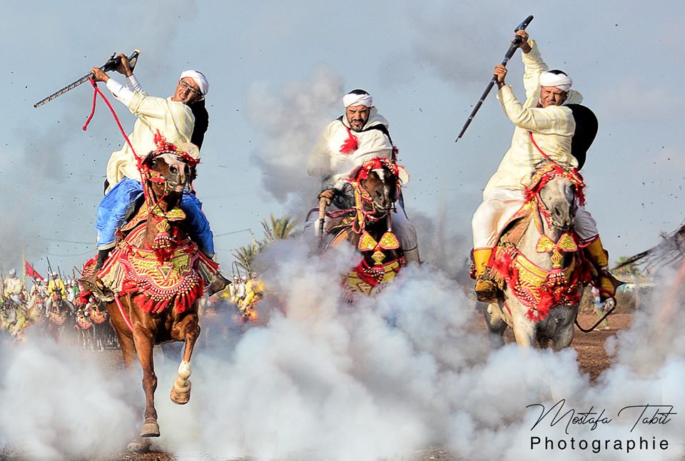 Espace Patrimoine Culturel Marocain: La Tbourida : Pratique Populaire ...