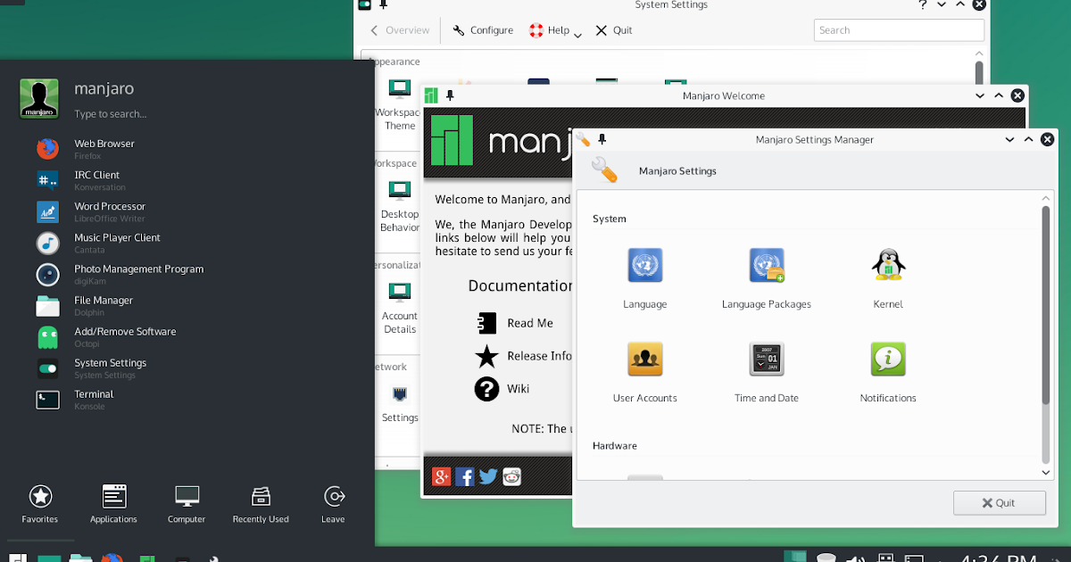 Manjaro 0.8.13-rc2 釋出