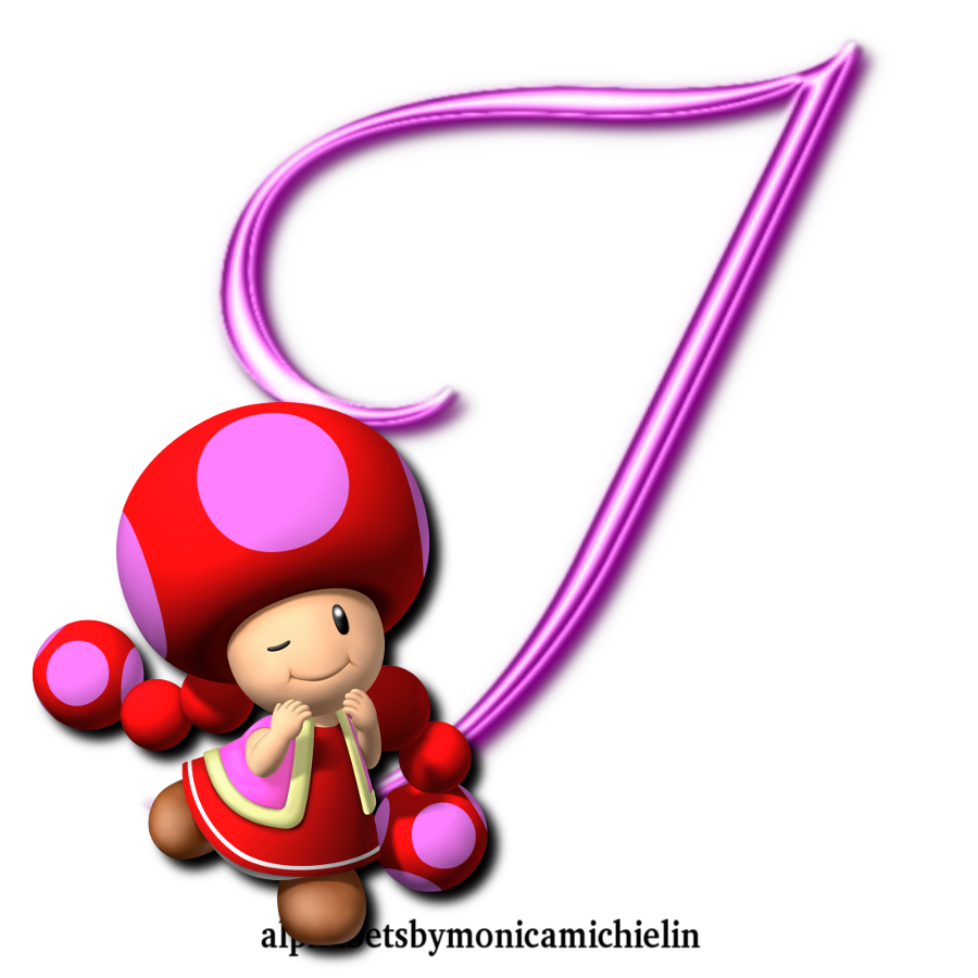 M. Michielin Alphabets: SUPERMARIO PURPLE ALPHABET PNG, #supermario