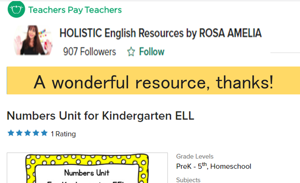 ESL/EFL Preschool Teachers: Numbers teaching resources for the ...