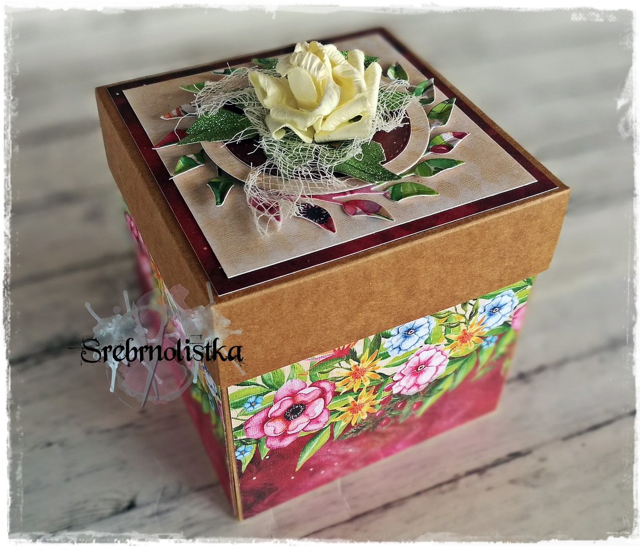 Skarbnica Pomysłów: Urodzinowy exploding box