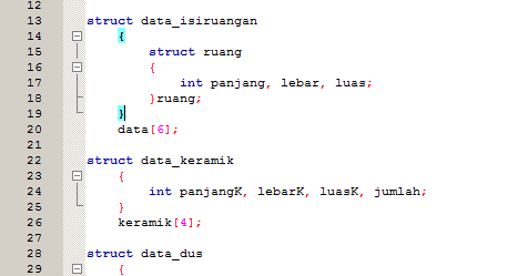 Type Bentukan Array - Algortima dan Pemprograman