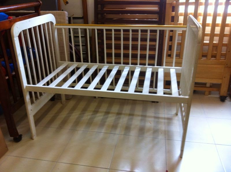 BaBY BuNDLeS: Baby Cot / Katil Baby (Putih) - BBC 014
