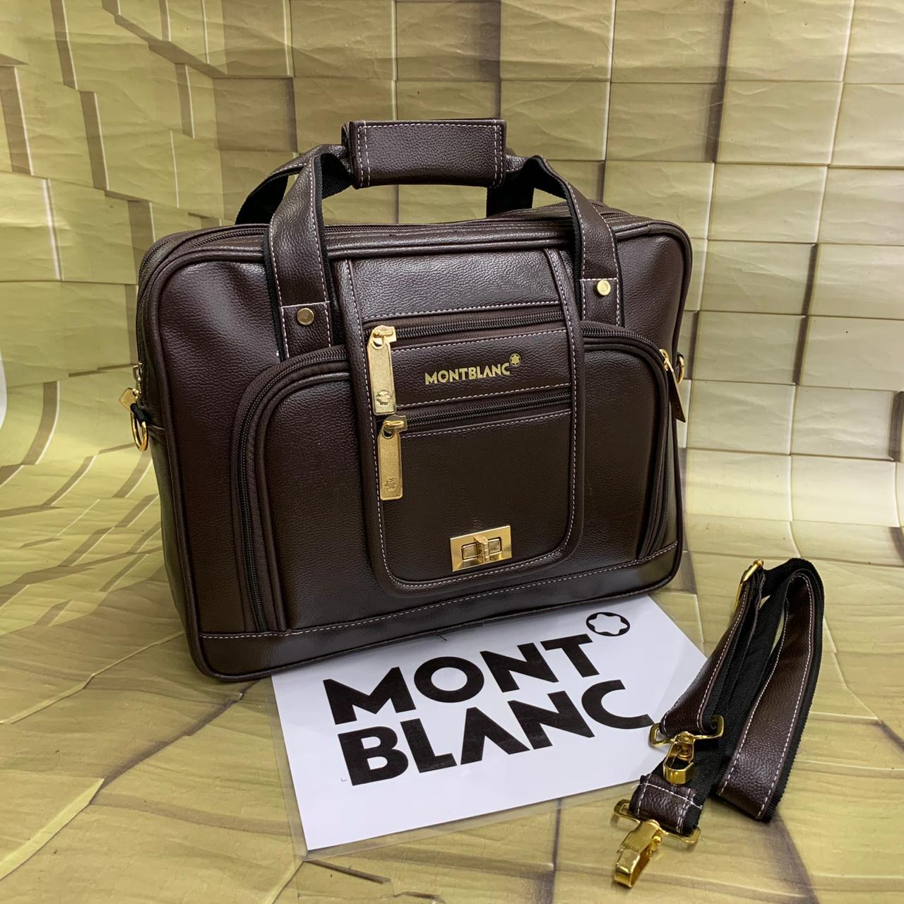 Mont Blanc Laptop Bag Price in India | Zira Fashion Hub