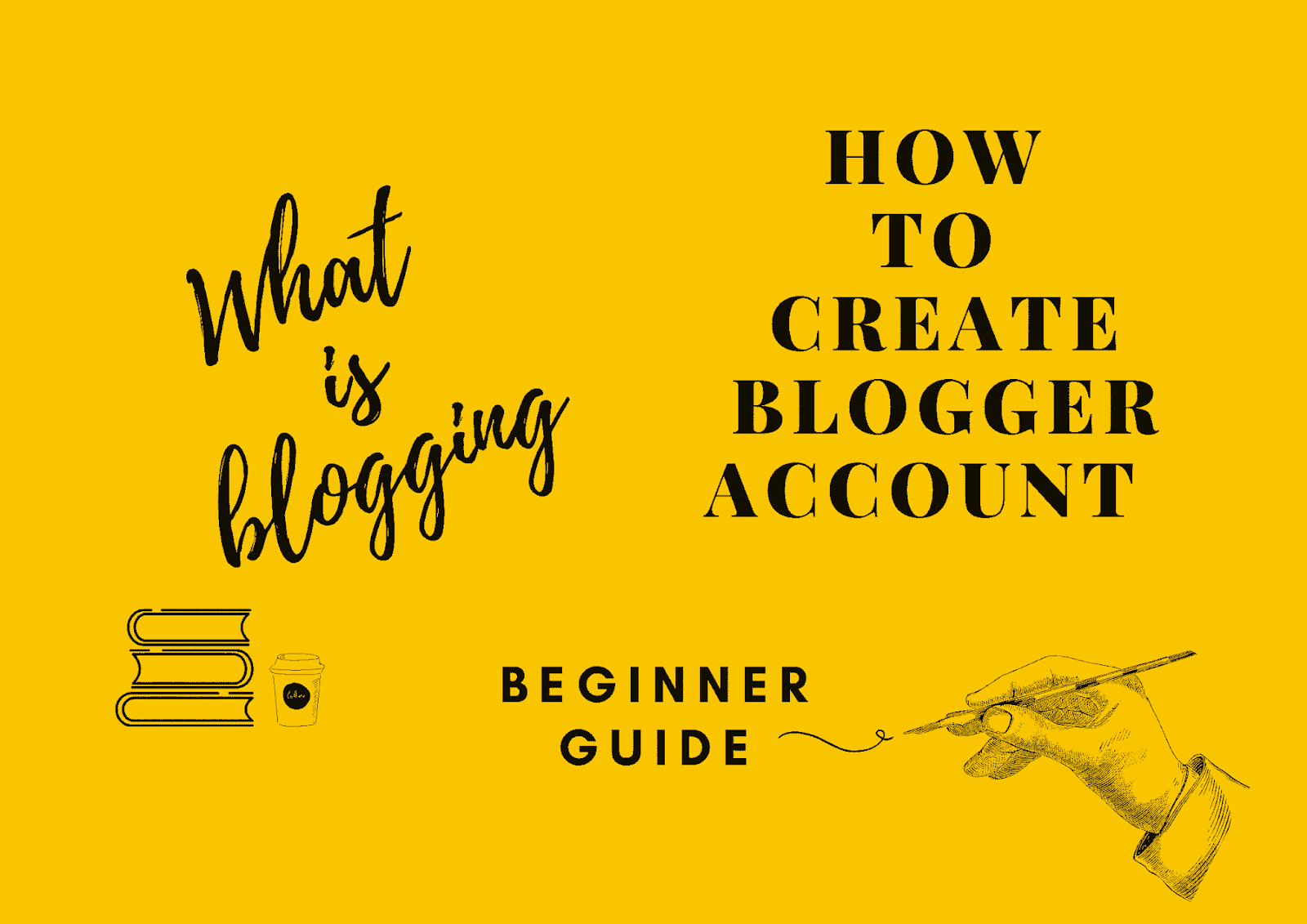 How to start blogging- How to Create Blogger Account-Firstsitereview