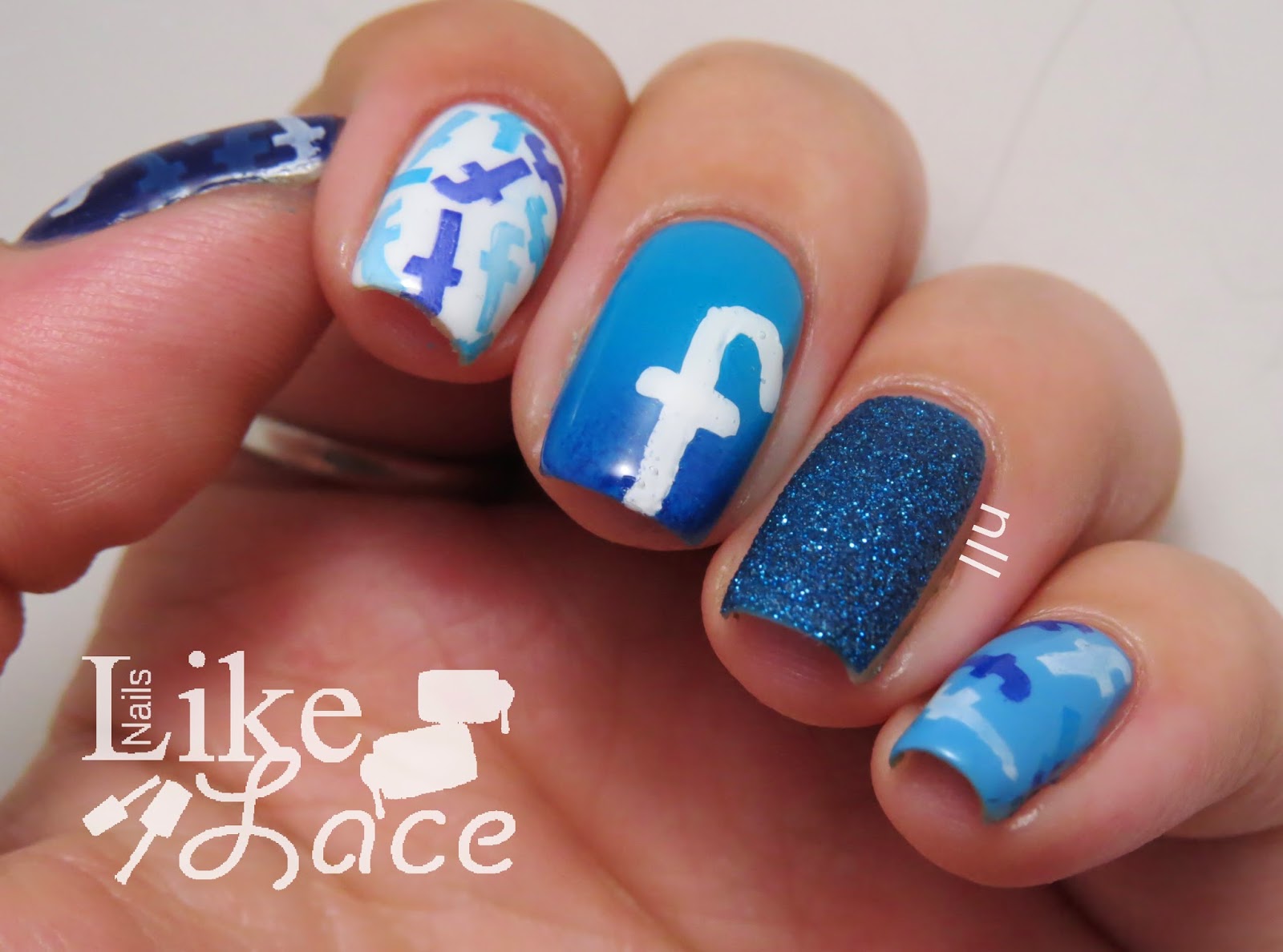 NailsLikeLace: Facebook Nails