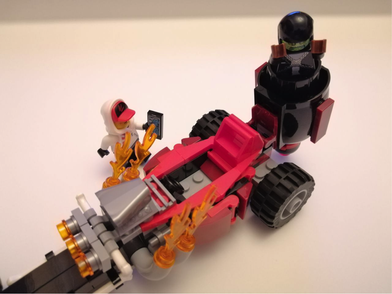 Review: LEGO® 40408 Hidden Side Drag Racer