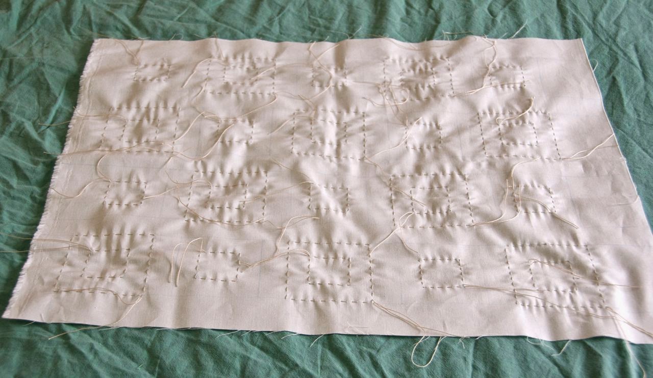 Momiji Studio: The trials and tribulations of nui shibori