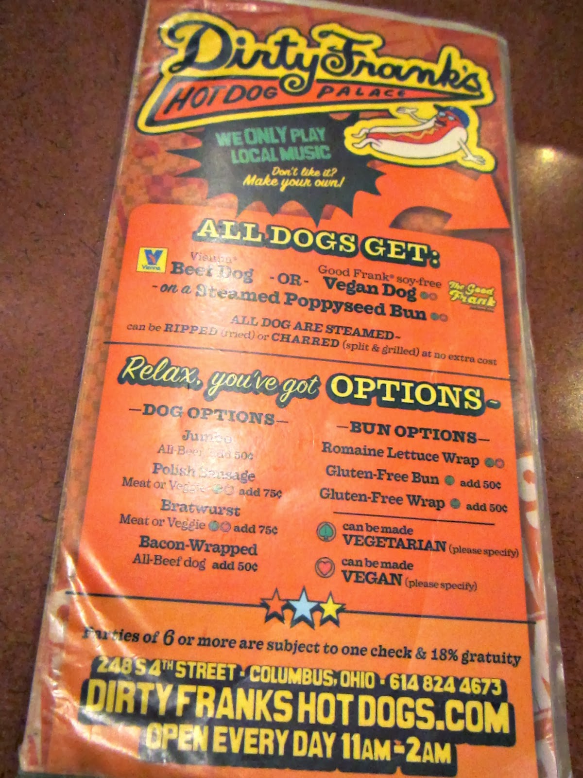 Cbus52: Columbus in a Year: Dirty Frank's Hot Dog Palace - Downtown ...