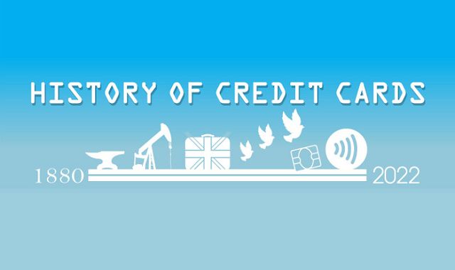 History of Credit Cards #infographic - Visualistan
