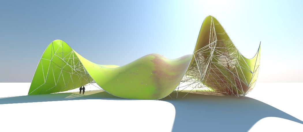 Space Frame[Follow Surface] - #6 Grasshopper (Download) | Dana Krystle ...