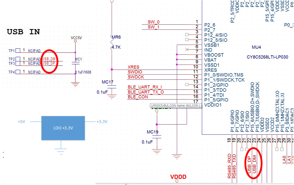 TRY의 MCU 세상: [PSOC] PSOC5LP(CY8C5268) 에 USB UART 연결 테스트