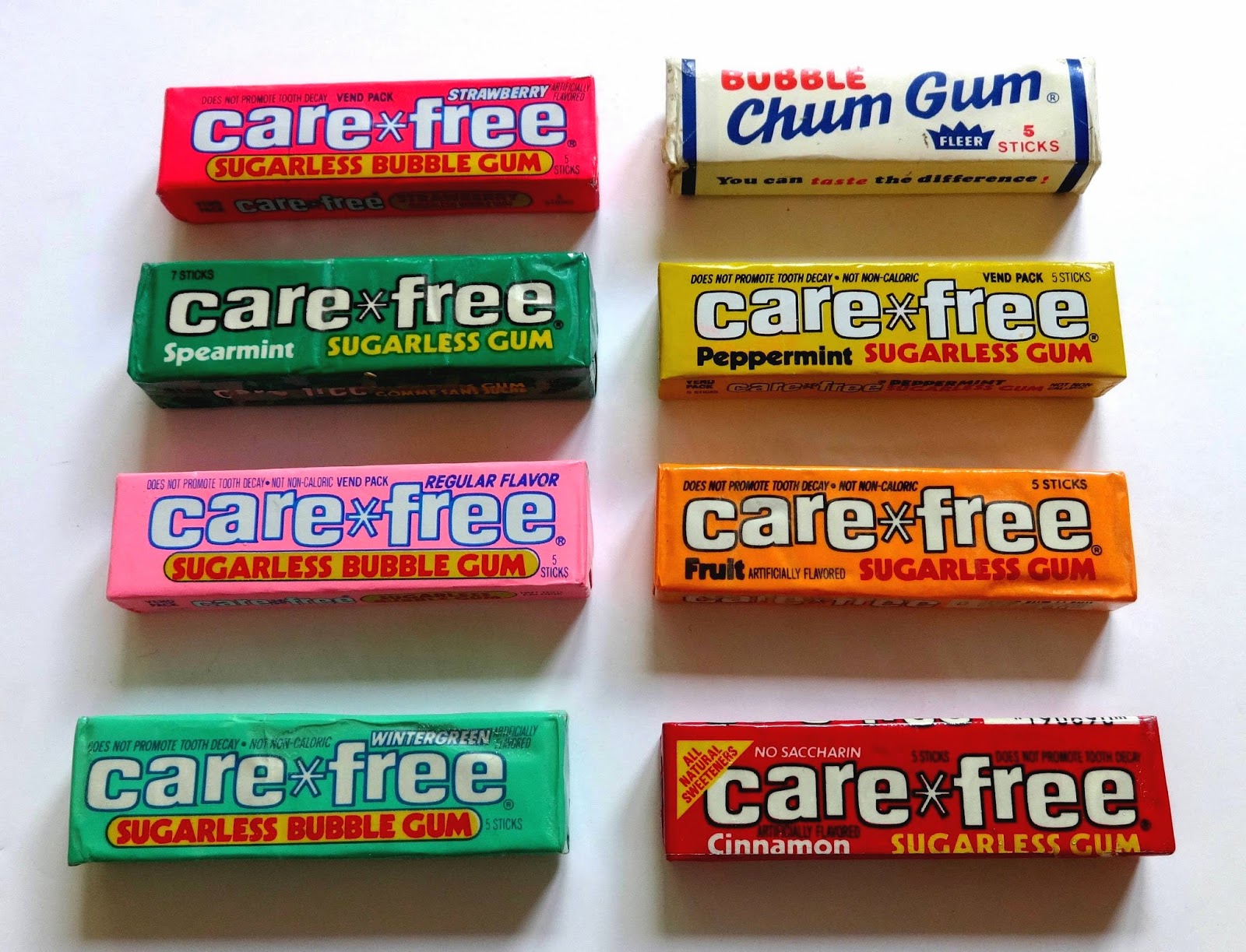 Past Print: Chewing gum and typography