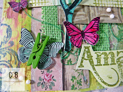 Spring Flowers Mixed Media Art Journal | Life in a Snapshot