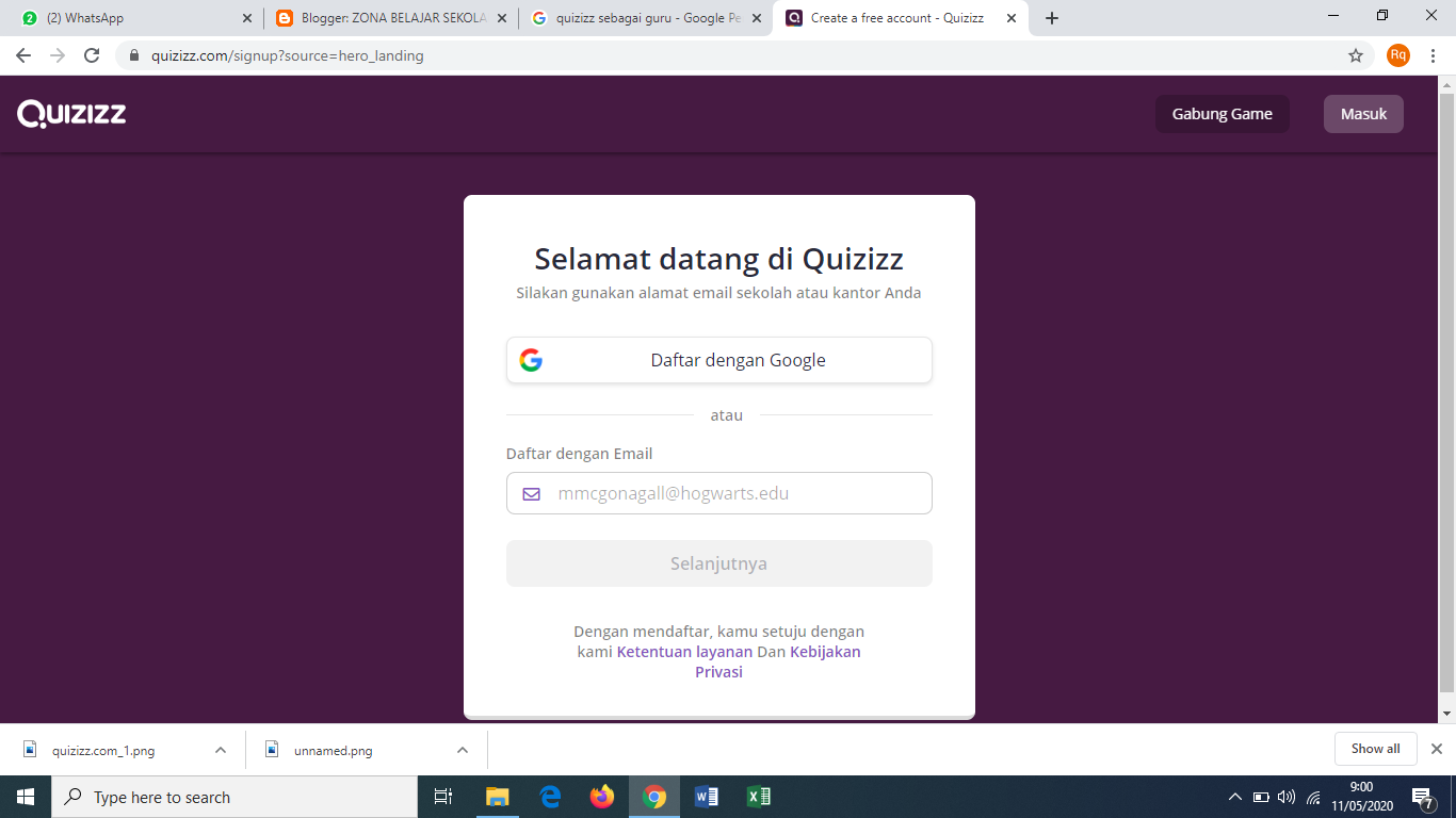 Membuat Quiz di Quizizz - ZONA BELAJAR SEKOLAH DASAR