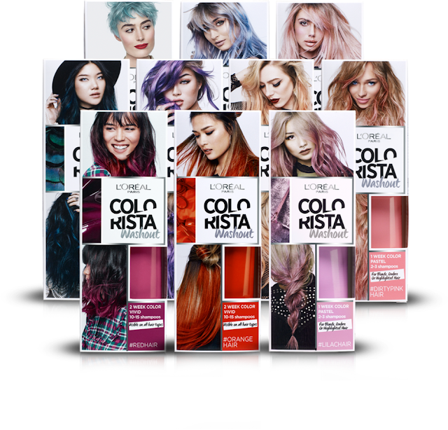 Colorista Spray de la L'Oreal. Cum sa obtii suvite colorate subtil fara ...