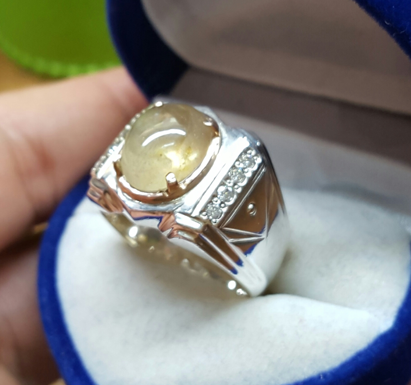 Cincin Permata Gewang: CINCIN PERAK BATU PERMATA NILAM ASLI KOD BL412 ...