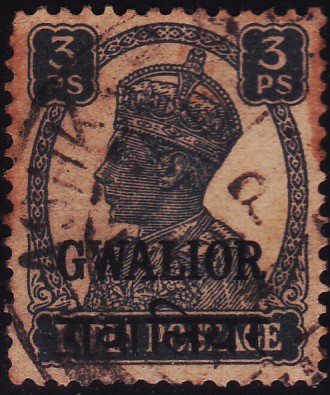 Heritage of Indian stamps site: Indian State Gwalior Postage Stamps ...